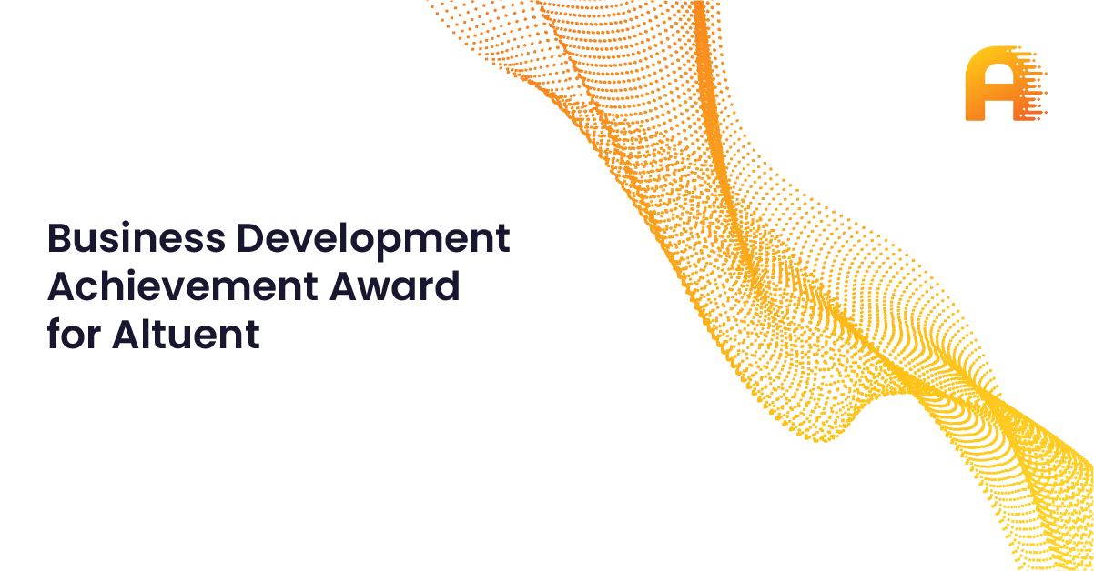 Business Development Achievement Award for Altuent